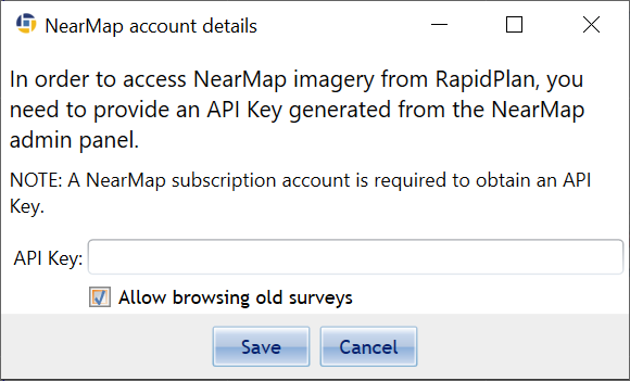RapidPlan integrates Nearmap API